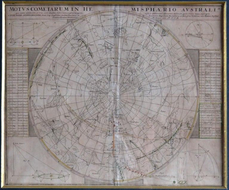 Engravings Celestial Charts, Cartographer, Astronomer Doppelmayr from ...
