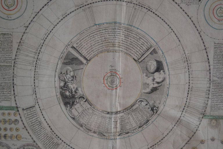Engravings Celestial Charts, Cartographer, Astronomer Doppelmayr from ...