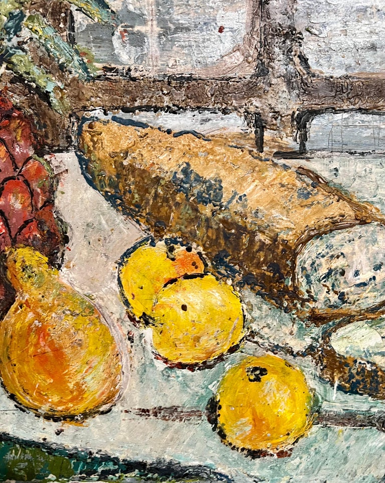Enid Munroe - Enid Munroe Mid Century Modernist Oil Painting Still Life ...