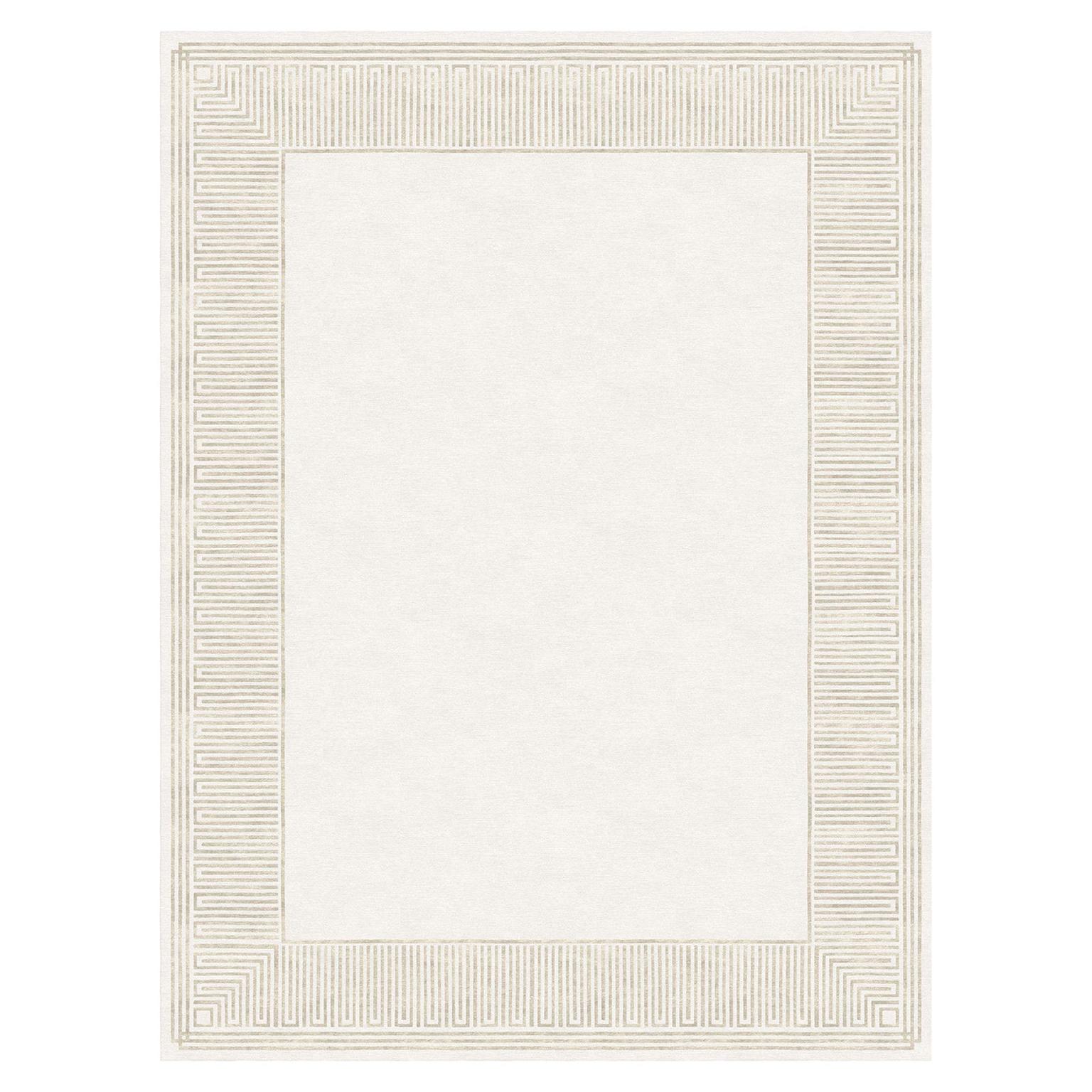 Olympus, Designer Contemporary Hand Knotted Wool Silk Rug For Sale at ...