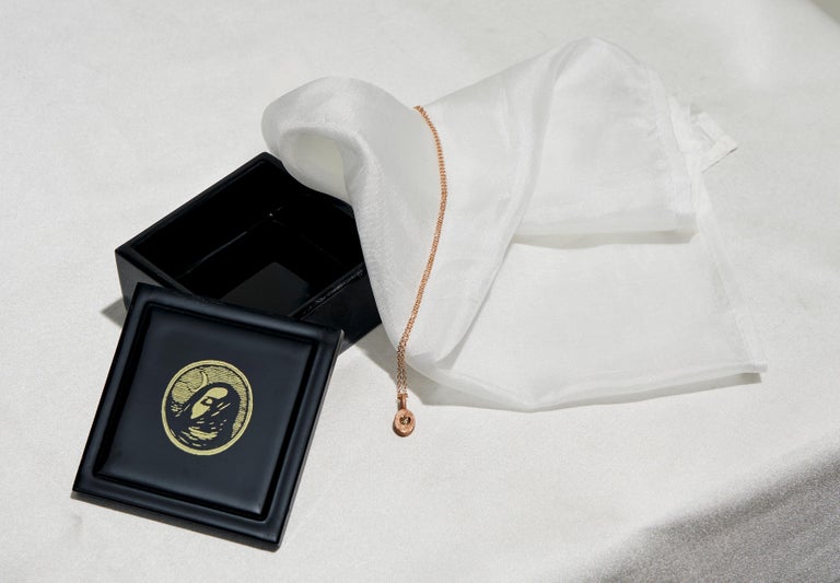 'Enigma II' 18K Gold Medallion For Sale at 1stDibs