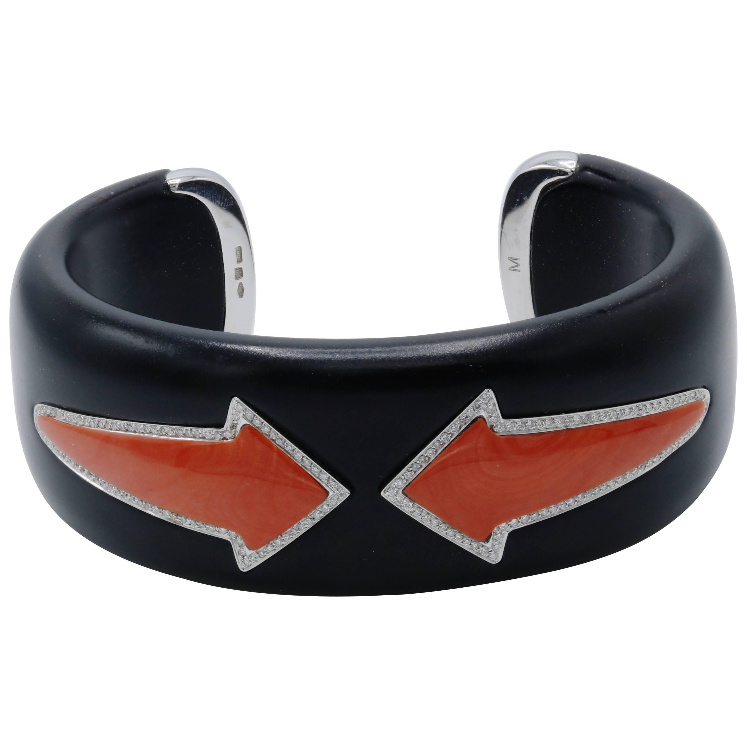 Huge Butler And Wilson Vintage Cuff Bracelet. 1980's. at 1stDibs