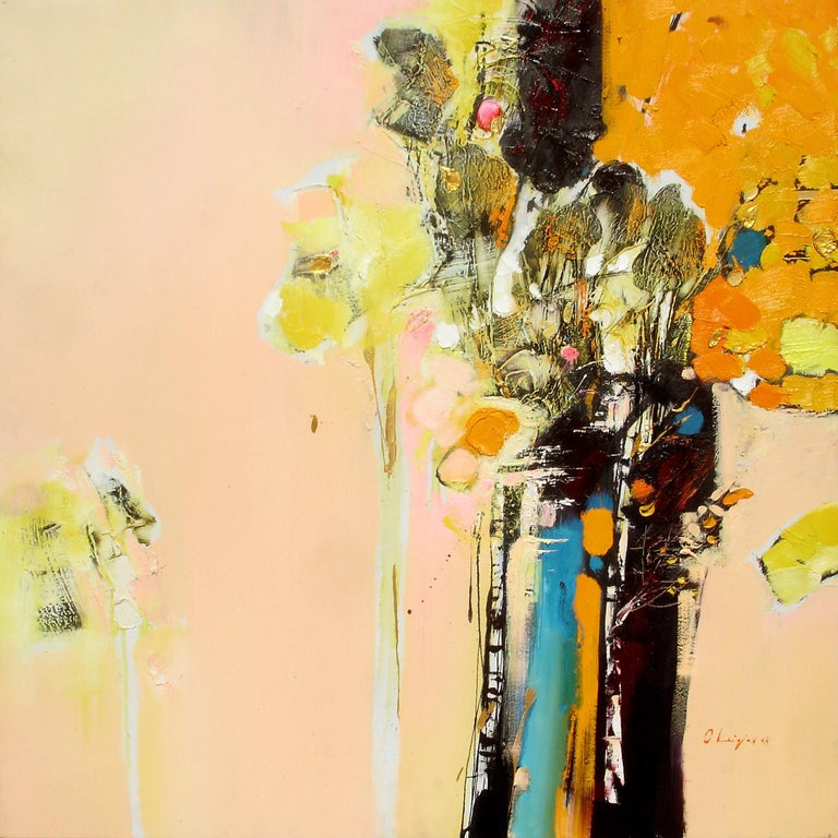 Enkhtaivan Ochirbat - Autumn - Original artwork abstract composition ...