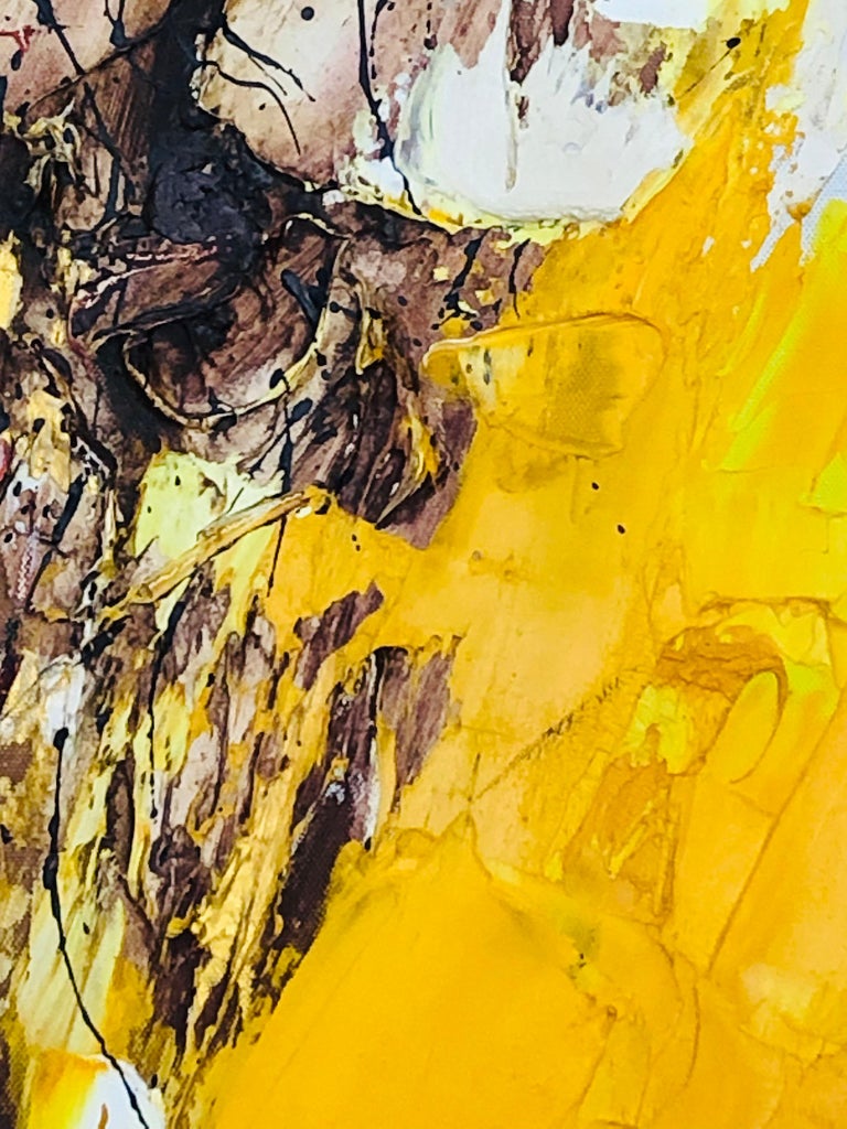 Enkhtaivan Ochirbat - Composition 15 - Abstract artwork expressionism ...