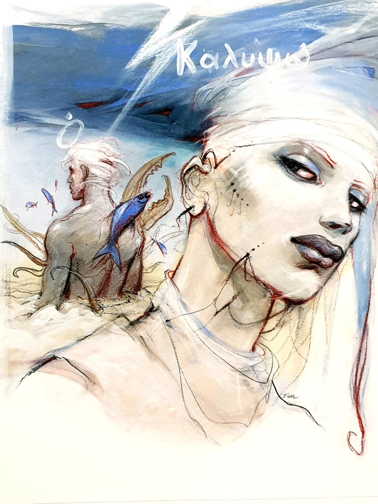 Enki Bilal - Enki Bilal - Calypso - Original Lithograph For Sale at 1stDibs