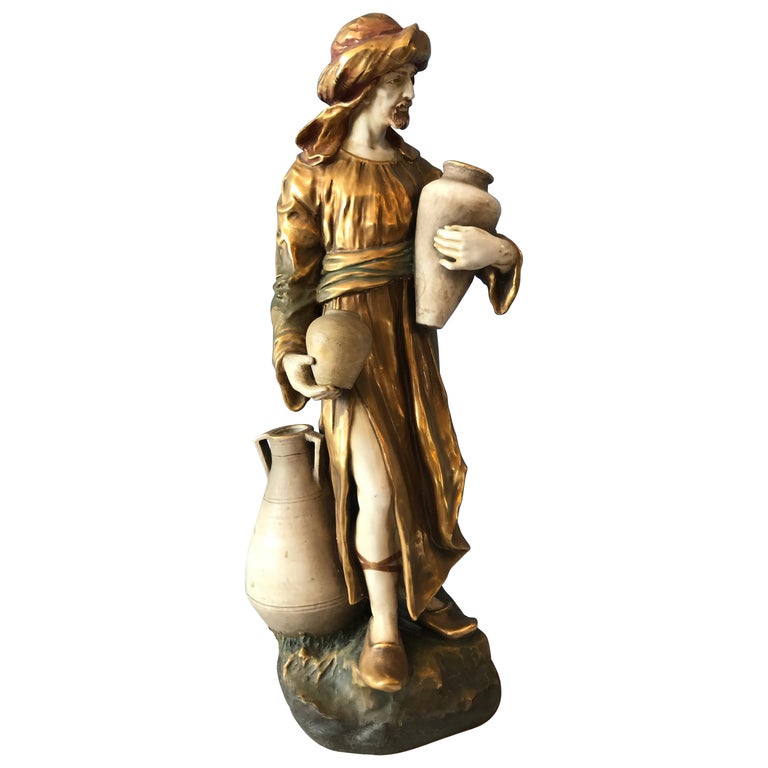 Enormous 19th Century Austrian Orientalist Figure For Sale at 1stDibs