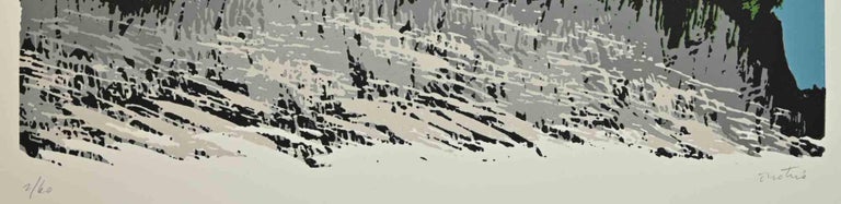 Enotrio Pugliese - Landscape - Screen Print by Enotrio Pugliese - 1960s ...