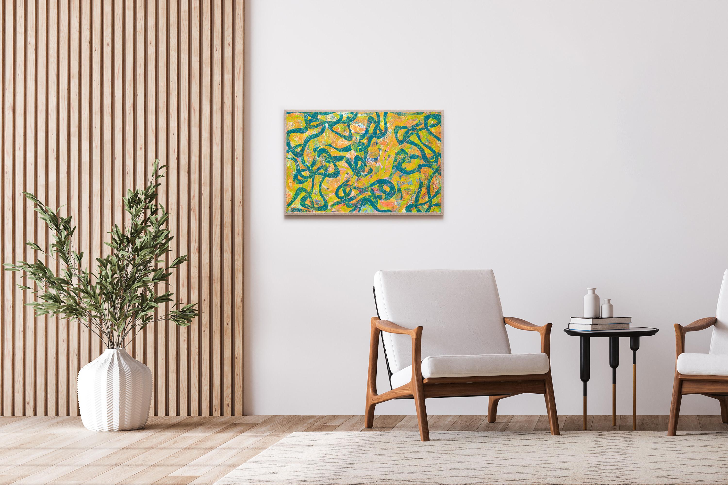 Enric Servera - Abstract Ocean Painting, Textured Contemporary Seascape ...