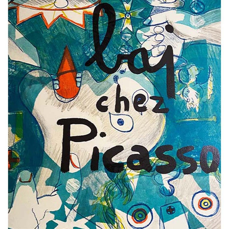 Enrico Baj - 1969 Original poster for the exhibition "Baj at Picasso ...