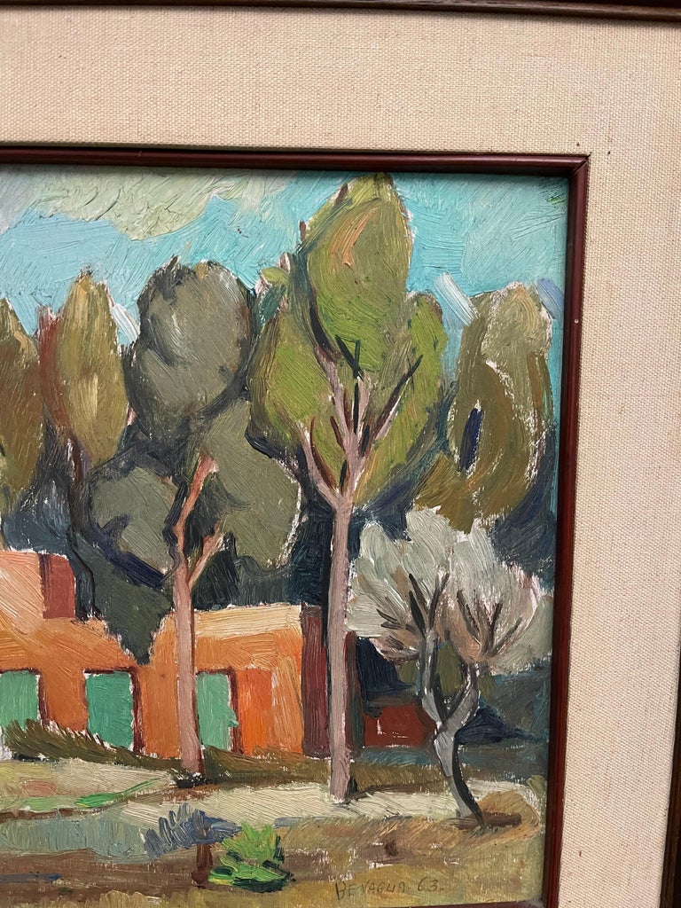 Enrico Benaglia Signed an Dated Modern Painting at 1stDibs
