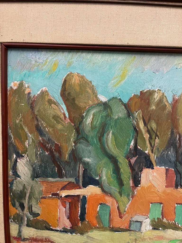 Enrico Benaglia Signed an Dated Modern Painting at 1stDibs