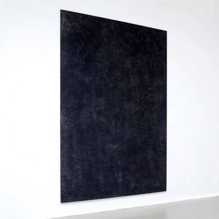 Enrico Dellatorre Contemporary Black Large Painting For Sale at 1stDibs