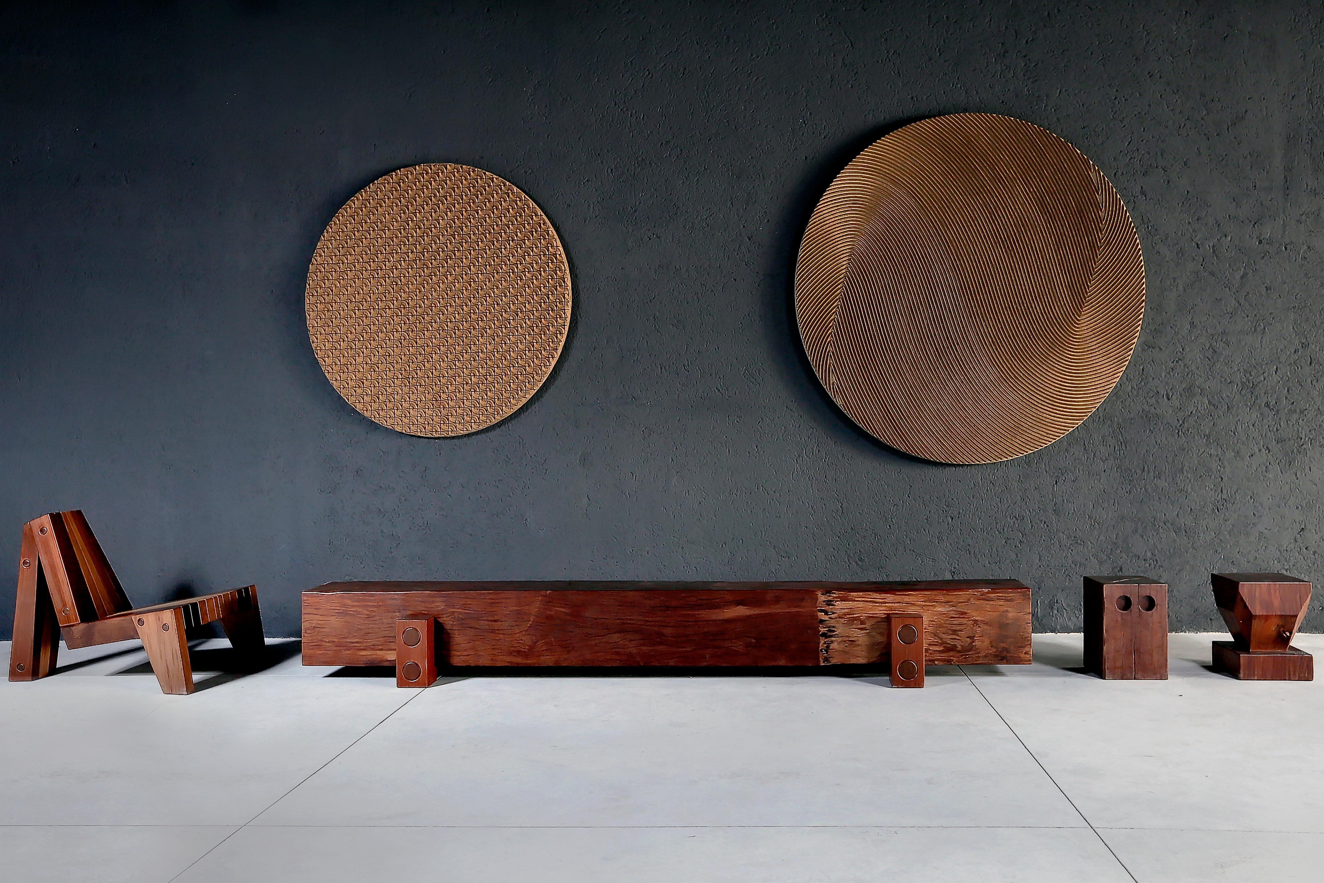 "Enrico" Wooden Contemporary Lounge Chair by Zanini De Zanine For Sale ...