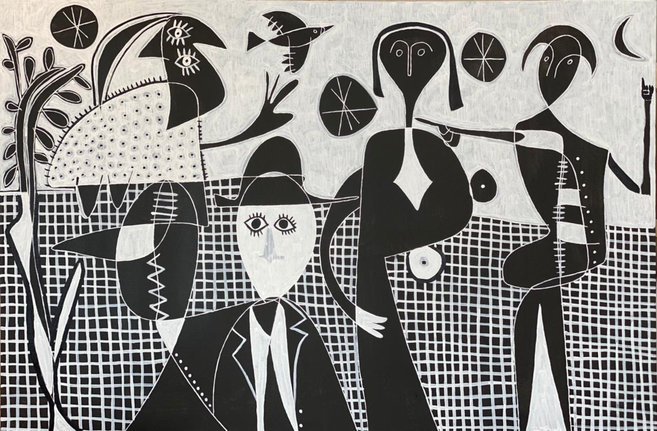 Enrique Pichardo - El Elegido, Contemporary Art, Abstract Painting ...