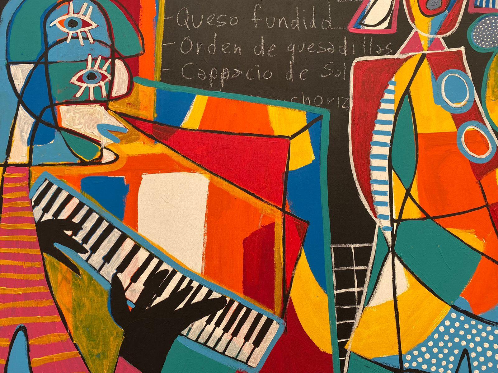 Enrique Pichardo - Jam Session, Contemporary Art, Abstract Painting ...