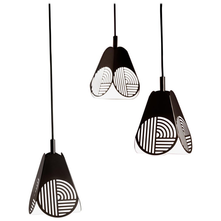 Ensemble of Notic Pendant Lamps by Bower Studio For Sale at 1stDibs