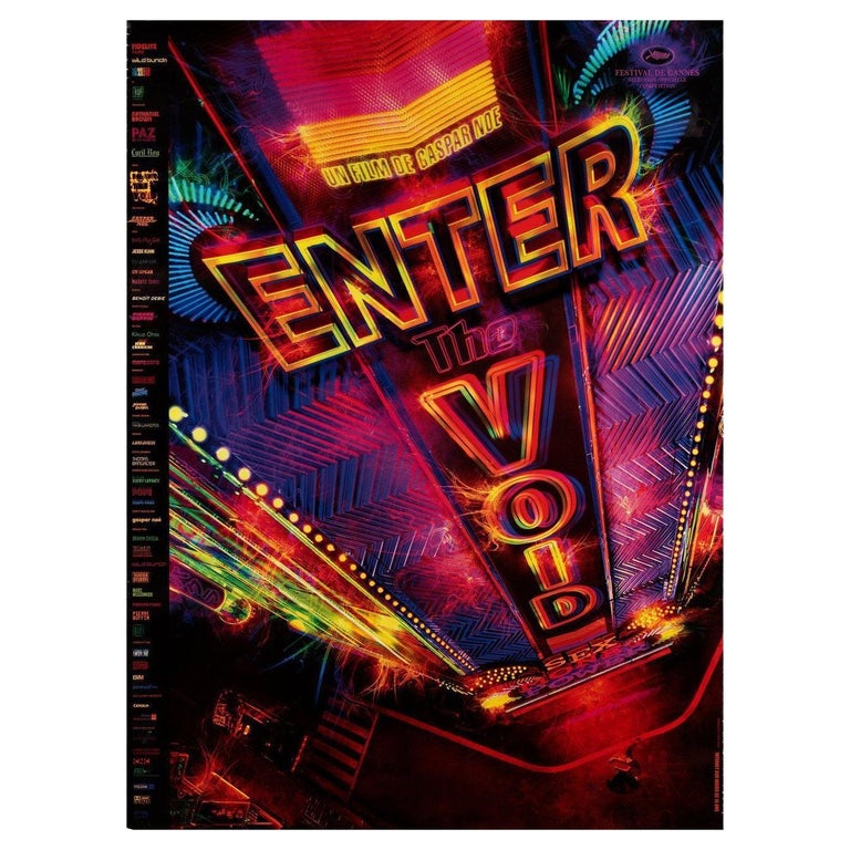 Enter the Void 2010 French Grande Film Poster For Sale at 1stDibs