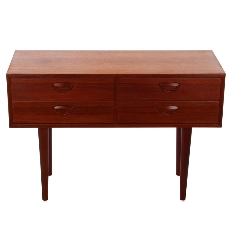 Entry Table by Kai Kristiansen for FM Furniture, Danish Entryway Table ...