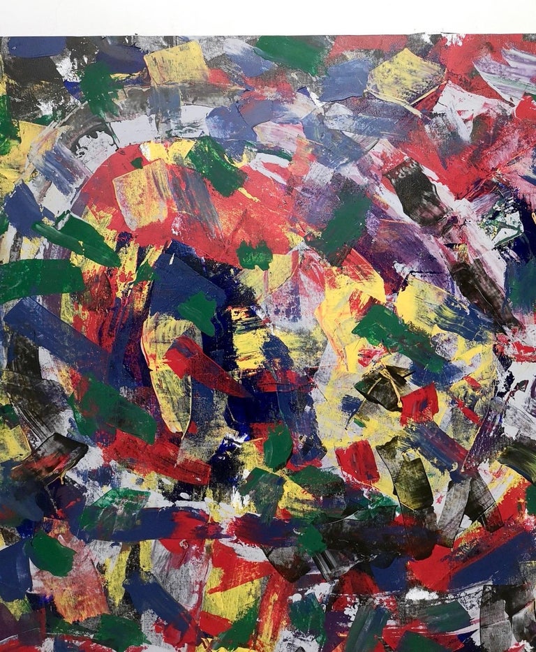 Enzio Wenk - "Affiorano immagini" by Enzio Wenk, 2019 - Acrylic on ...