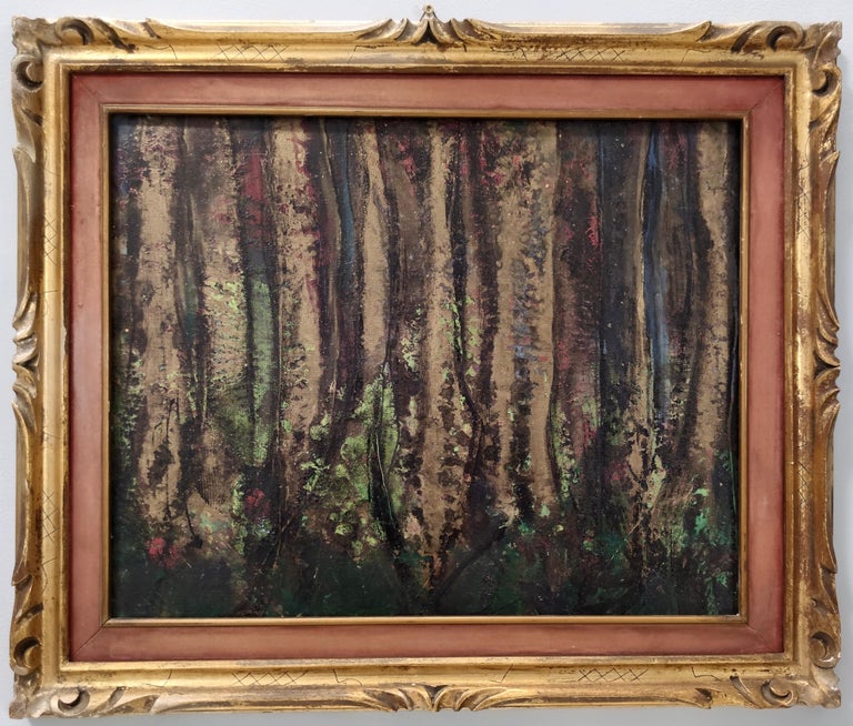 Enzio Wenk - "Bosco Dorato" by Enzio Wenk, 2012 - Oil on Canvas Panel ...