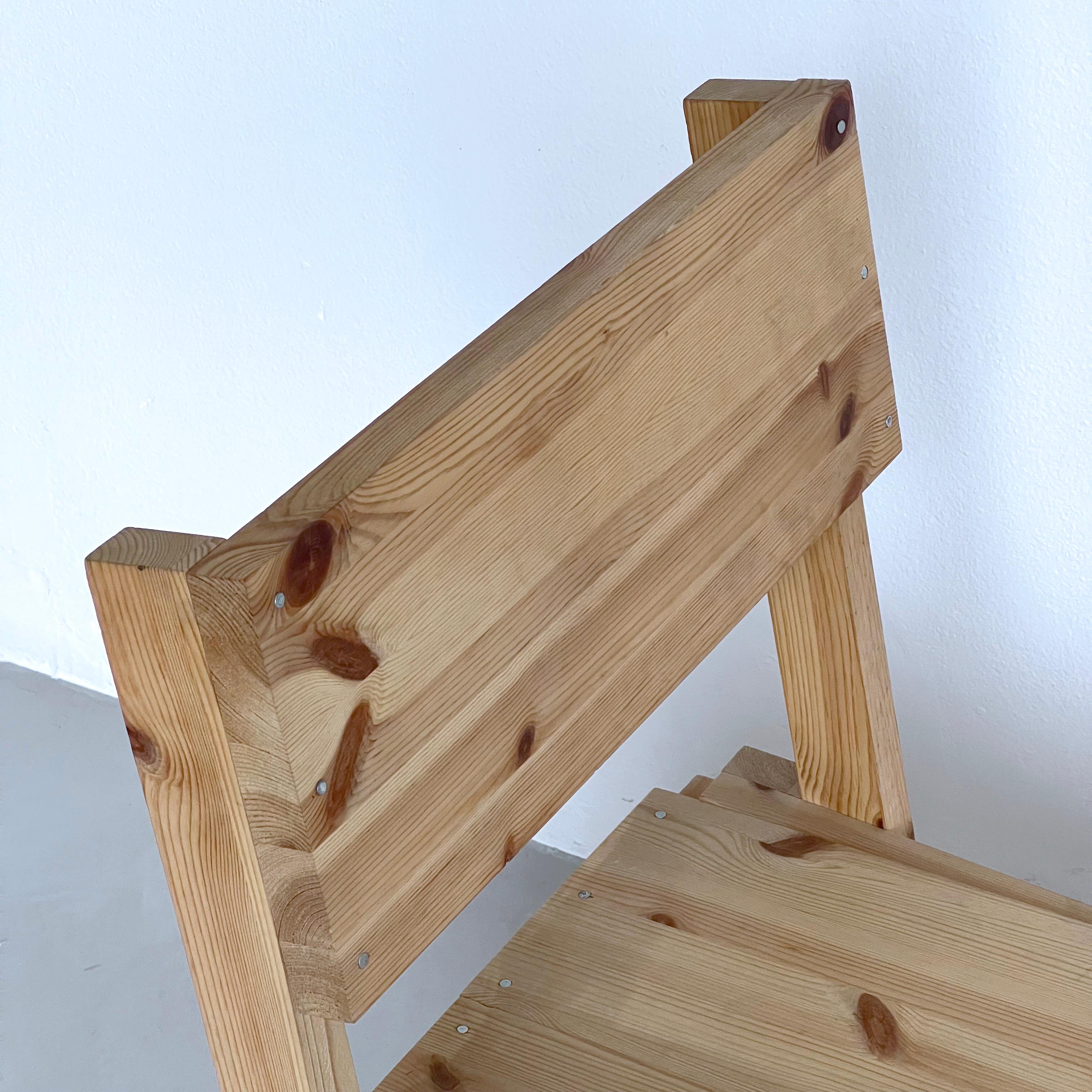 Enzo Mari "Sedia 1" - "Chair 1" for Artek Finland, 2002, Wood, Italian ...