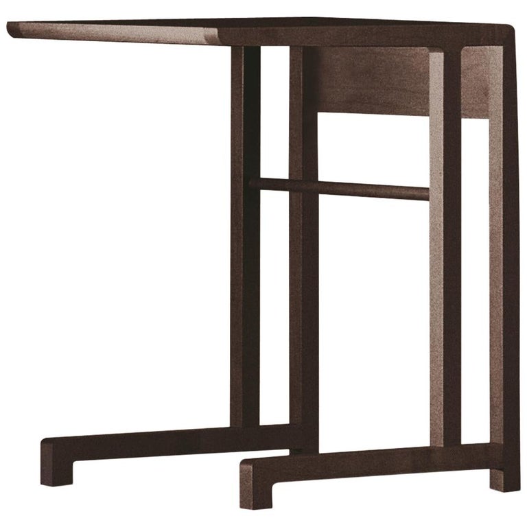 Eos Small C Table in Walnut by Chi Wing Lo For Sale at 1stDibs