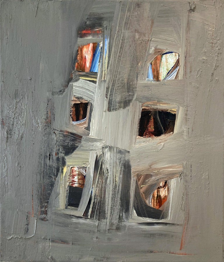 Eozen Agopian - "Geometric Composition" Greek Abstract Expressionist ...