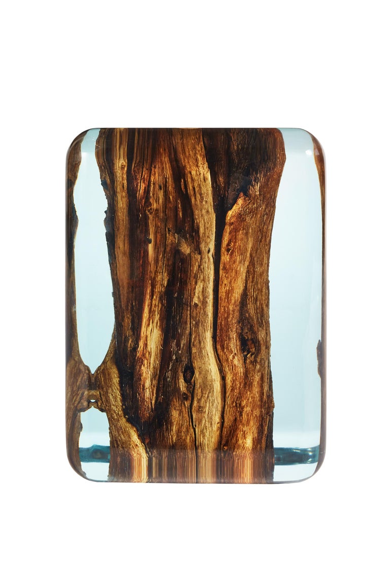 Epoxy Resin Stool, Walnut Stump Stool, Ready to Ship For Sale at ...