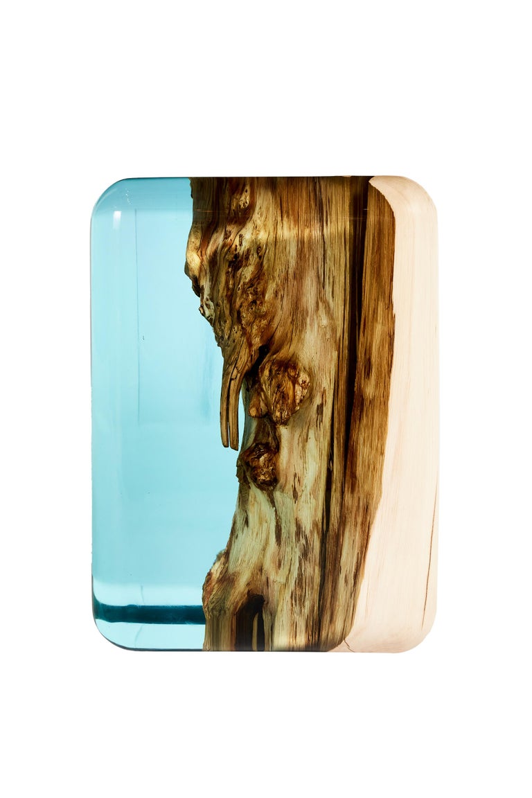Epoxy Resin Stool, Walnut Stump Stool, Ready to Ship For Sale at ...