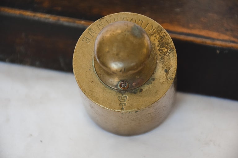 Equal Arm Brass Scale with Weights For Sale at 1stDibs | equal scale