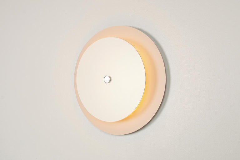 Equinox Circular Wall Sconce, Custom Made by Studio Dunn For Sale at ...