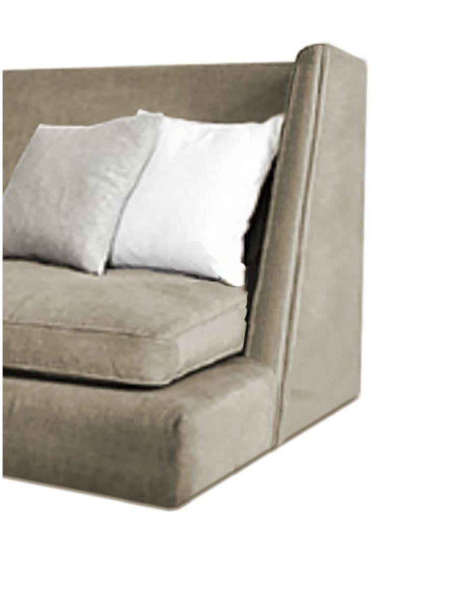 Ercan Sofa with Cushions by LK Edition For Sale at 1stDibs