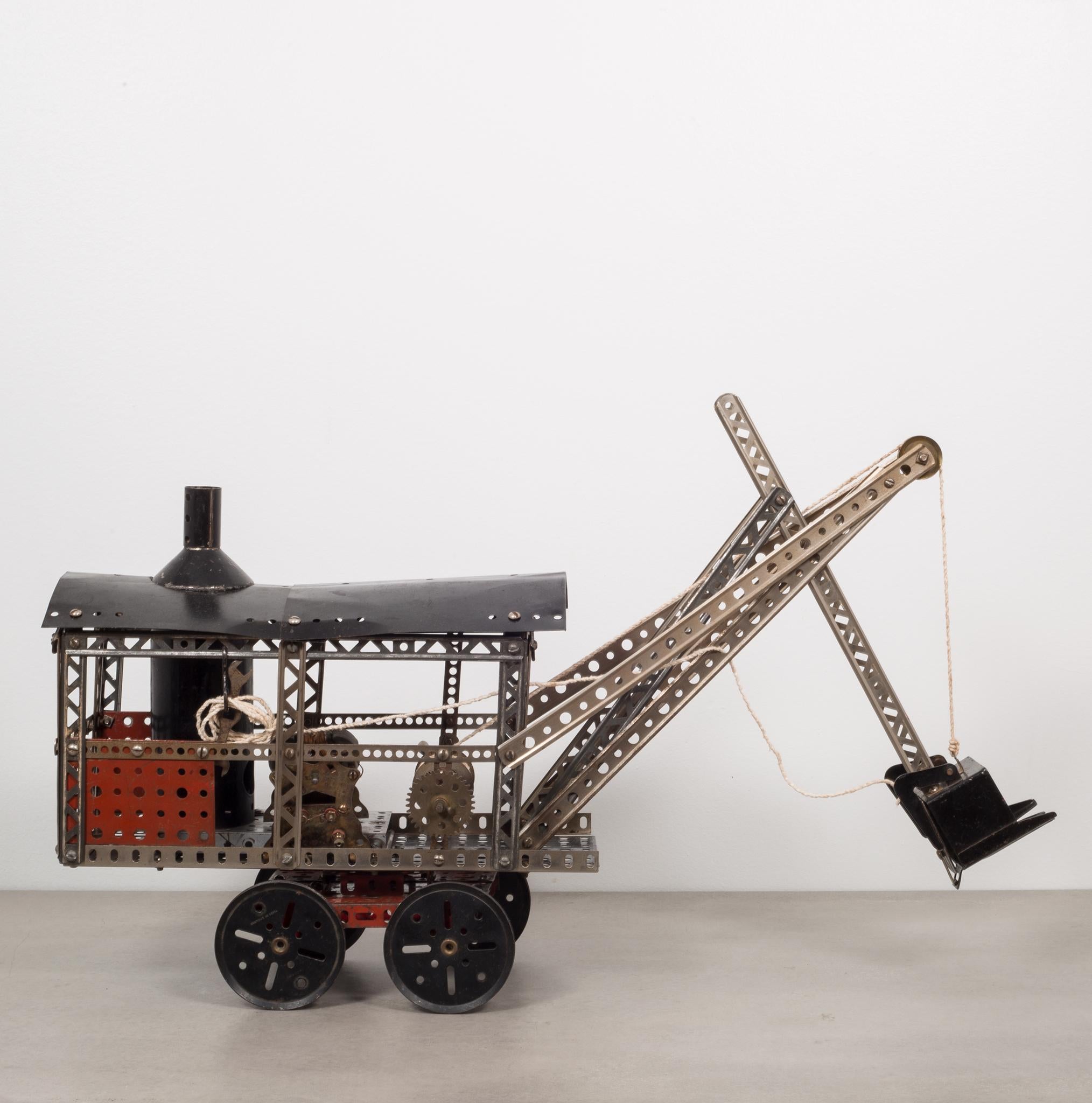 Erector Set TruModel Steam Shovel Model #77 and Original Box, circa ...