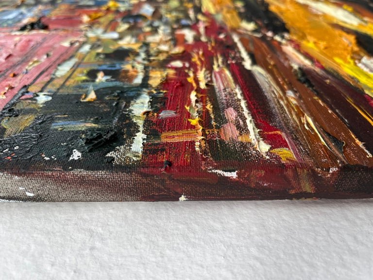 Eric Alfaro - Multicolor Lights 03, Oil Painting For Sale at 1stDibs