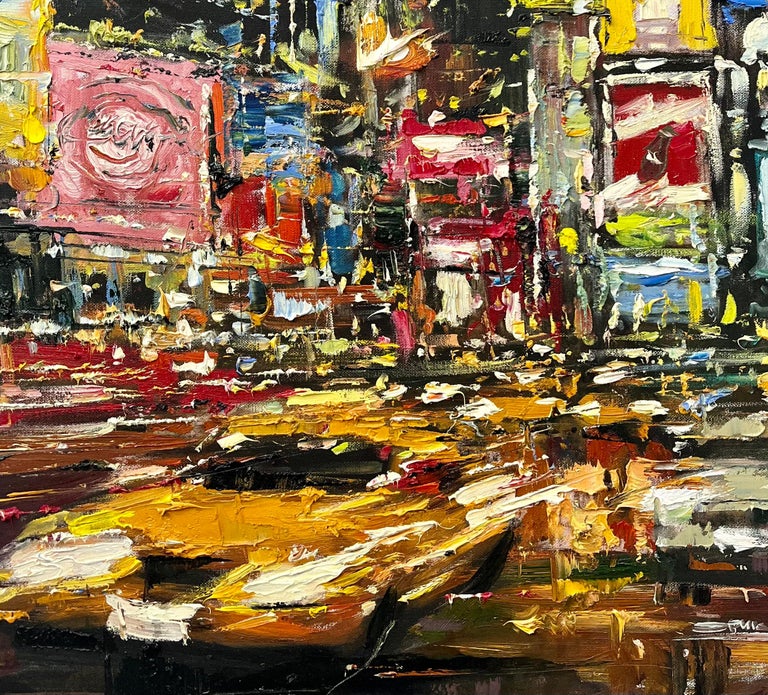 Eric Alfaro - Multicolor Lights 03, Oil Painting For Sale at 1stDibs