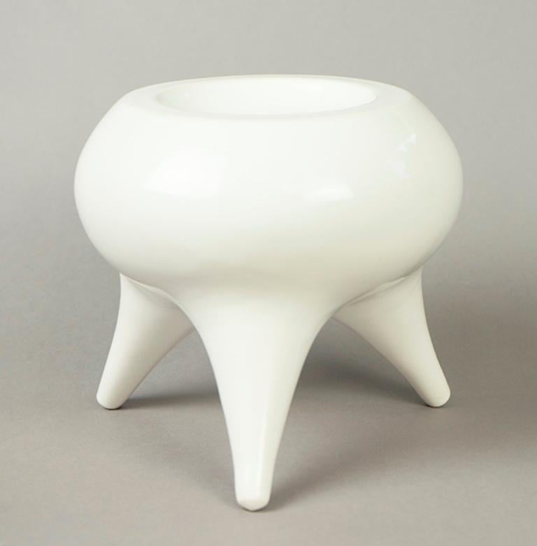 Eric Boos - "White Geometric Bowl" For Sale at 1stDibs