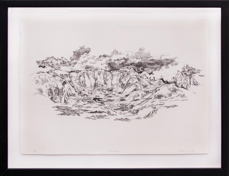 Eric Bransby - North Face, 1970s American Modern Colorado Landscape ...