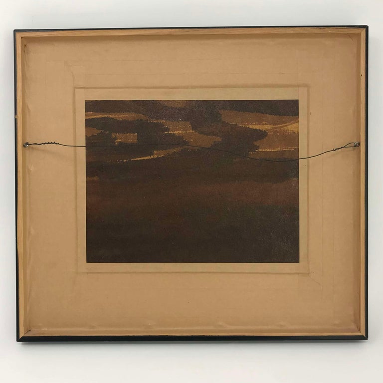 Eric Cederberg Surrealist Beach Scene with Shell Tempera on Board ...