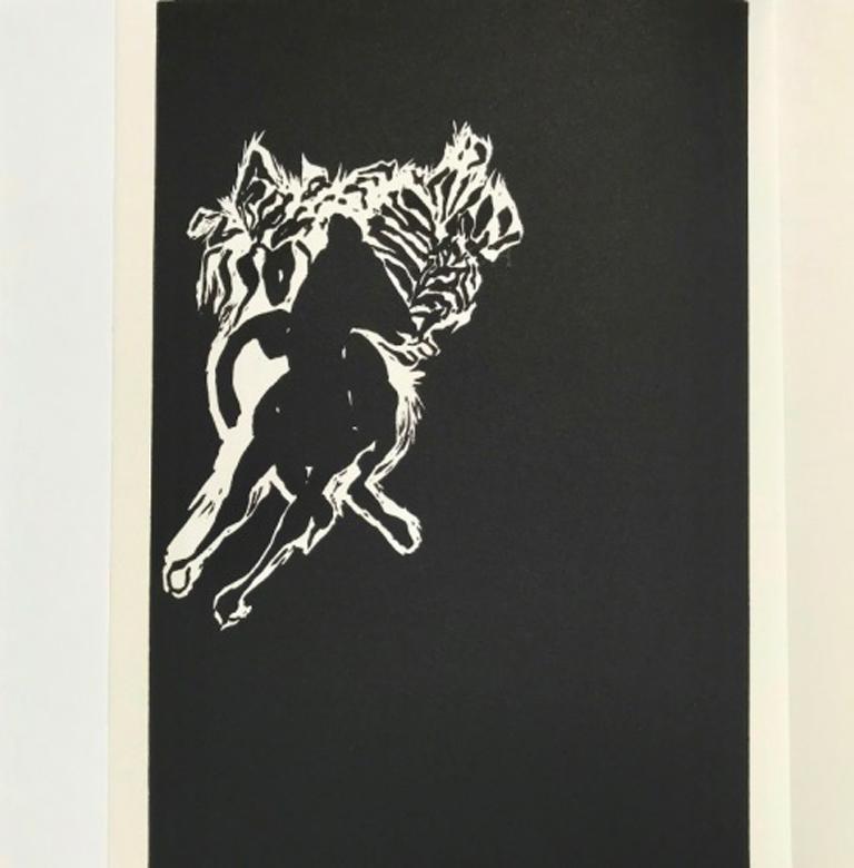 Eric Fischl - Horse, Limited Edition Linocut Print by Eric Fischl, 1990 ...