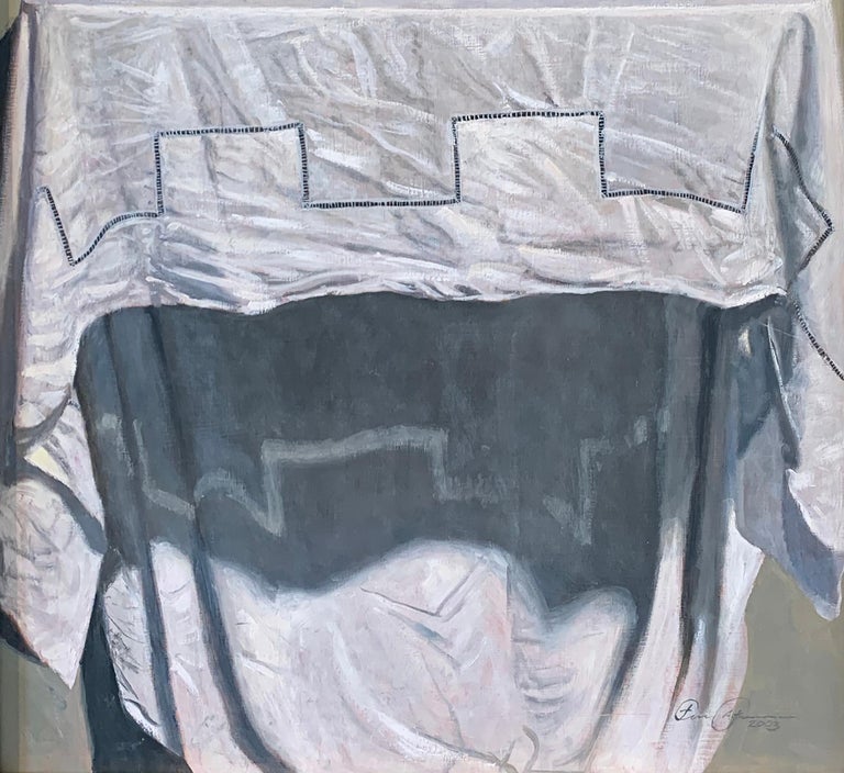 Eric Forstmann - Still Life with Apples and Plums For Sale at 1stDibs