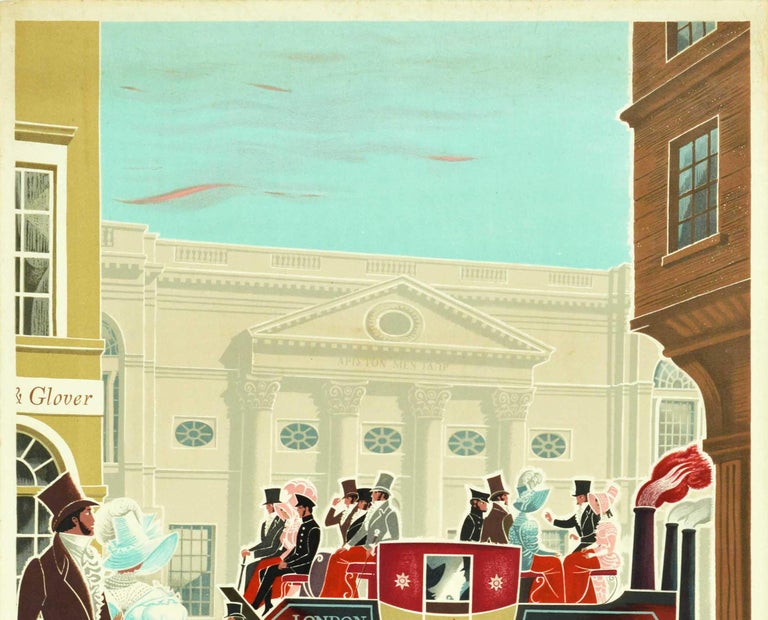 Eric Fraser - Original Vintage Travel Poster Bath British Railways ...