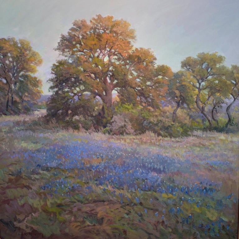 Eric Harrison - "Die Walder Im Abendlicht" Bluebonnet Texas Hill ...