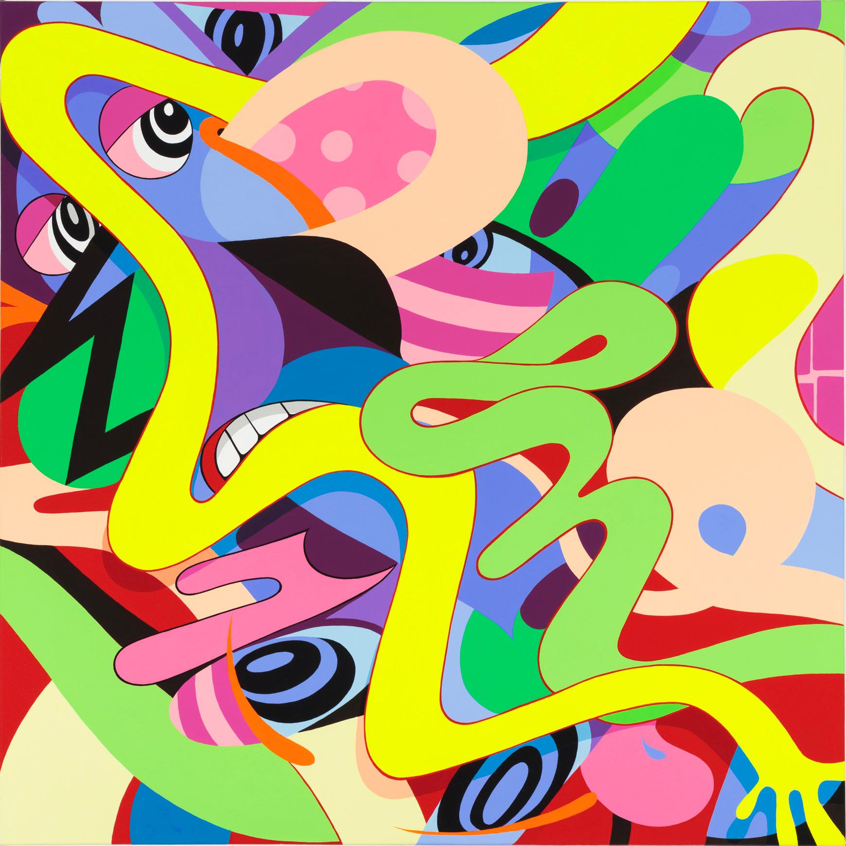 Eric Inkala - Mr Squiggles For Sale at 1stDibs