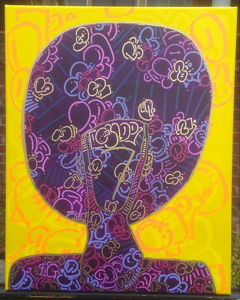 Eric J. Brown - Straight out of ZION (Morning), technique mixte sur ...