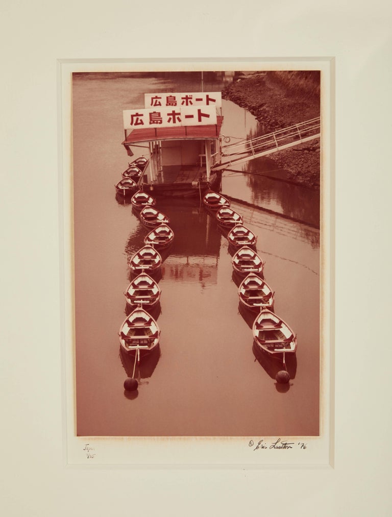 Eric Lawton 1976 Photograph of Japanese Boats For Sale at 1stDibs
