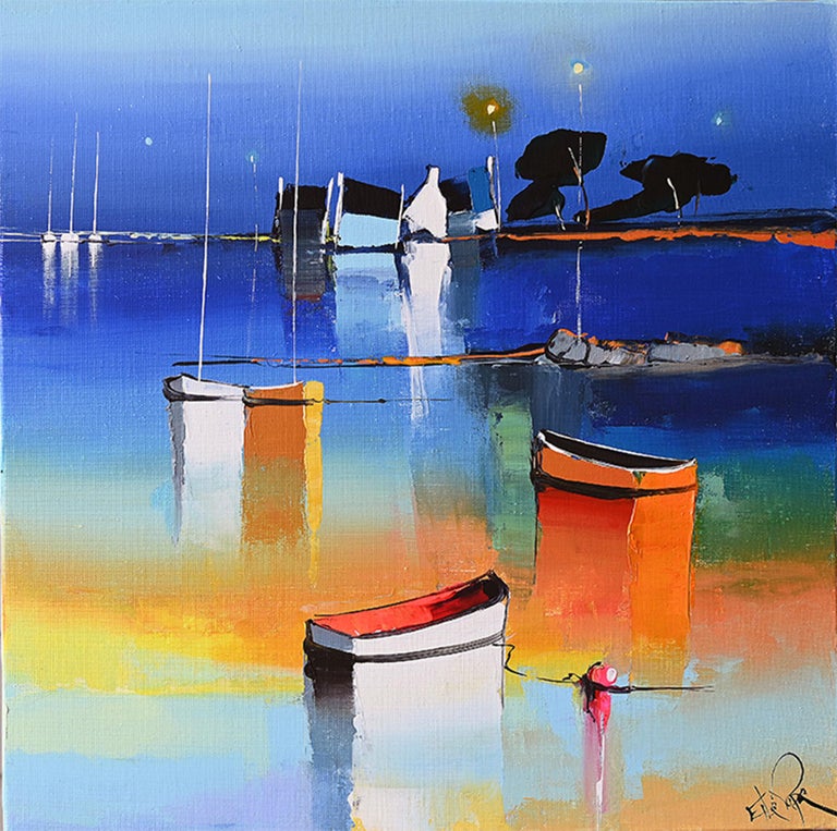 Eric Le Pape - Au Couleur Du Sable - Ships In The Ocean - Landscape ...