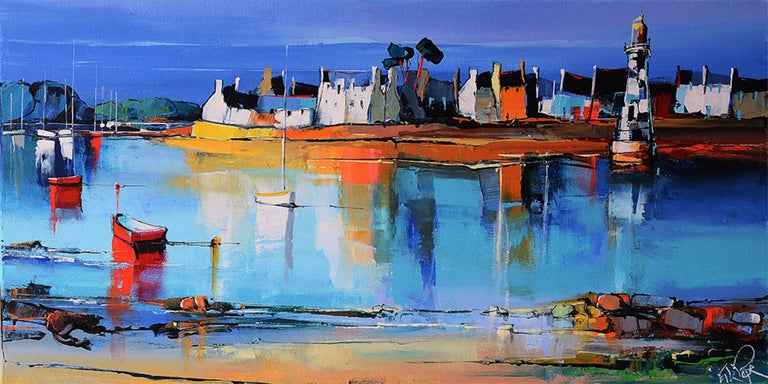 Eric Le Pape - Le Phare De La Perdri - Ships In The Ocean - Landscape ...