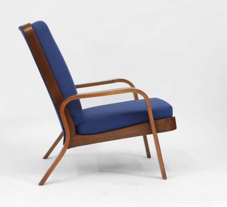 Eric Lyons Bent Ply Modernist Armchair, 1940s For Sale at 1stDibs