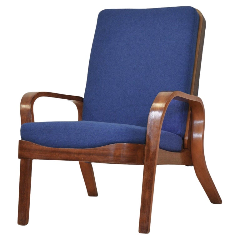 Eric Lyons Bent Ply Modernist Armchair, 1940s For Sale at 1stDibs