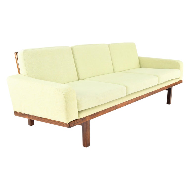 Eric Merthen Scandinavian Modern Tornado Sofa 3-Seater for IRE Möbler Sweden 60s For Sale at 1stDibs